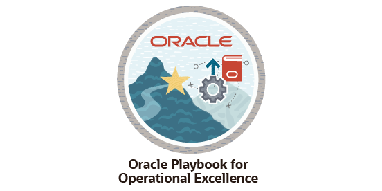 Oracle Playbook for Operational Excellence: Training and Assessment ...