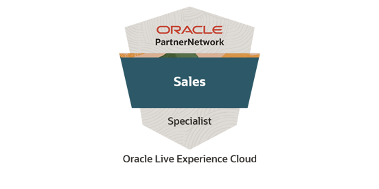 Oracle Live Experience Cloud Sales Specialist | Learn Oracle | Oracle ...