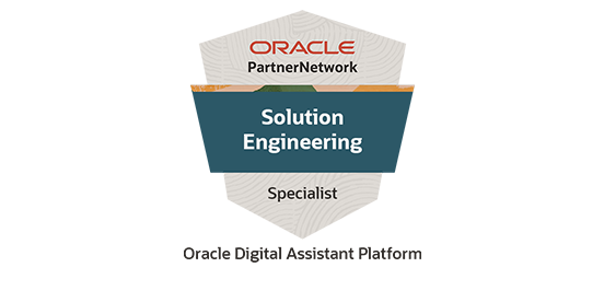 Oracle Digital Assistant Platform 2022 Solution Engineer Specialist ...