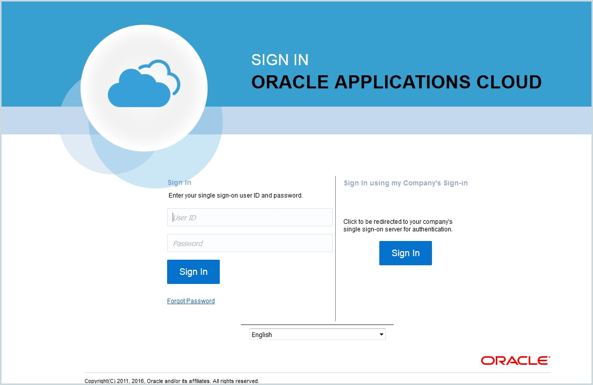 How To Enable Sso Free Oracle Cloud Training Oracle Launchpad