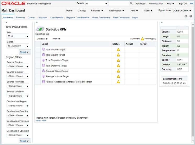 Explaining OTM Dashboards | Free Oracle Cloud Training | Oracle LaunchPad