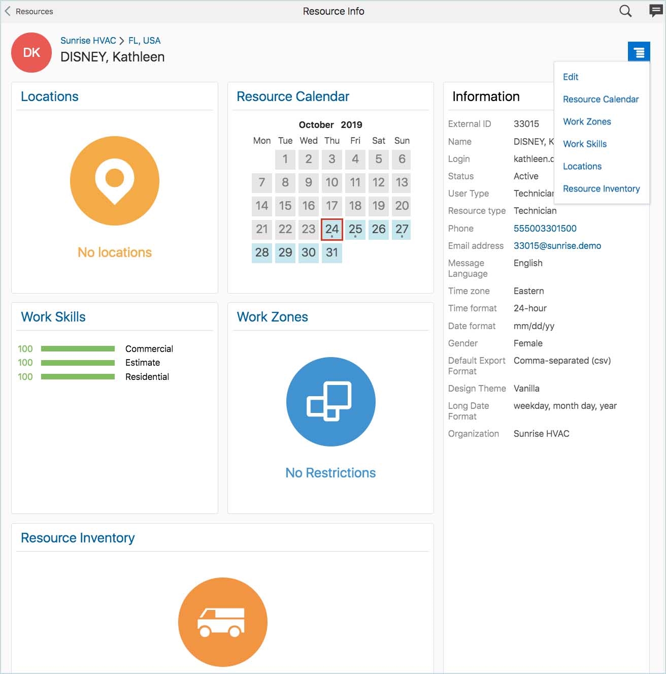 Understand the Resources Screen | Free Oracle Cloud Training | Oracle ...